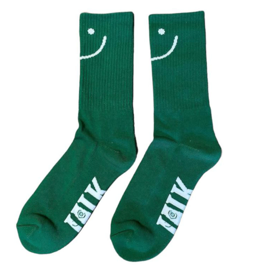 Talk Socks Talk With Your Feet Crew (Green) - Stix SGV