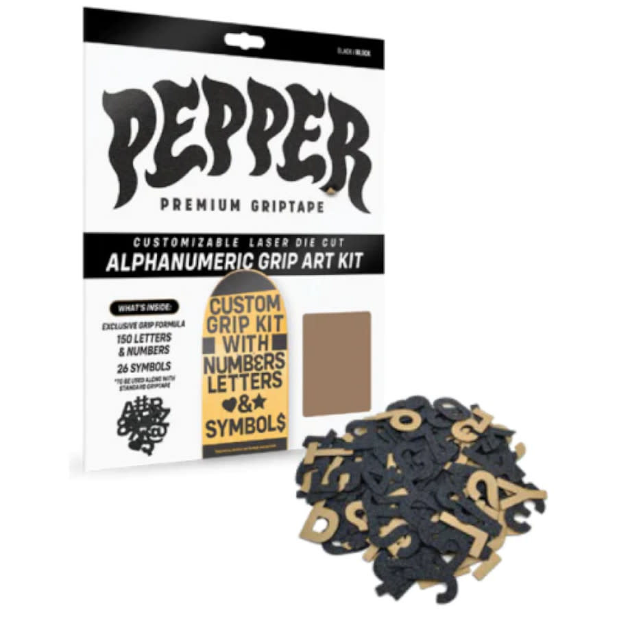 Pepper Grip Alpha Numeric Custom Grip Kit - Stix SGV