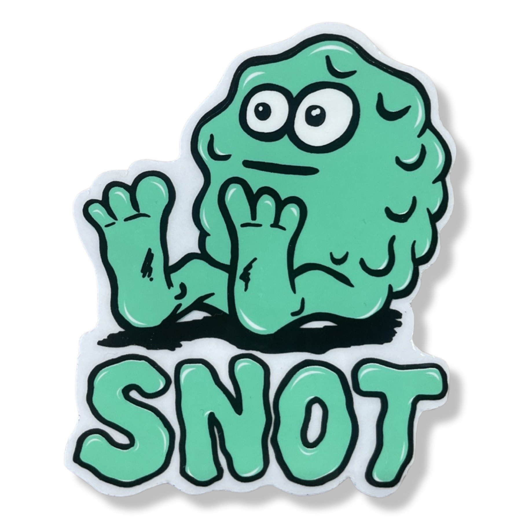 Snot Sticker Booger Logo (7.5") - Stix SGV