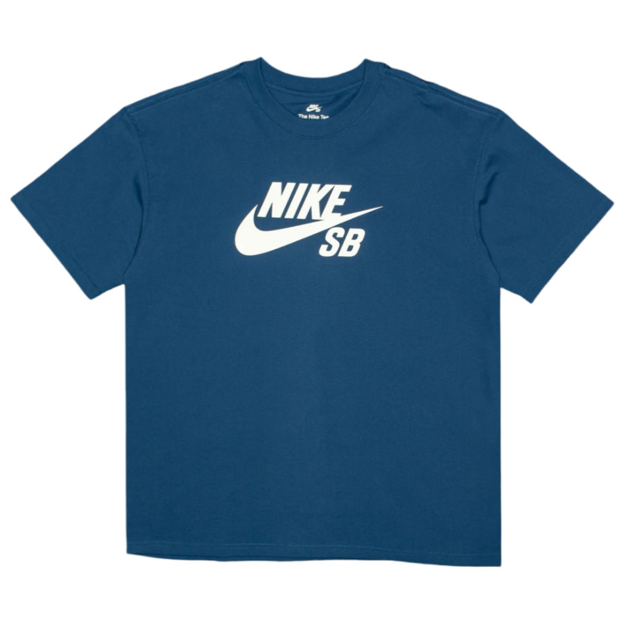 Nike SB Tee Loose Fit Center Logo S/S (Court Blue) - Stix SGV