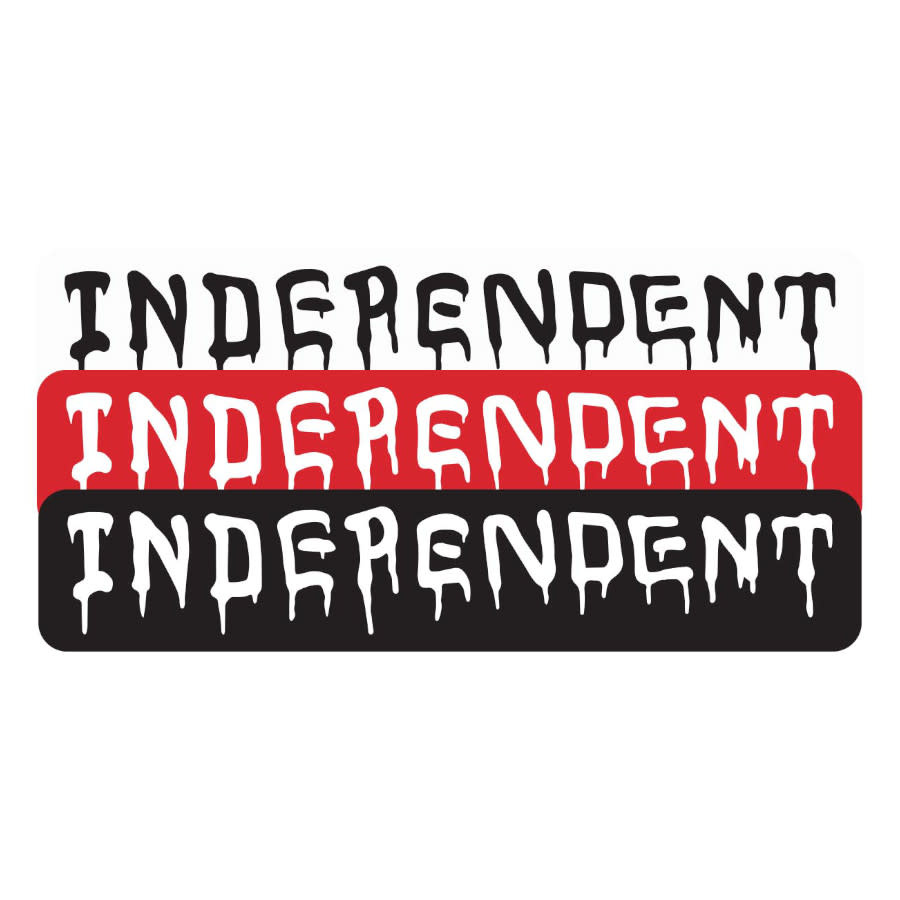 Independent Sticker Vandal Clear Mylar Assorted (6 Inches) - Stix SGV