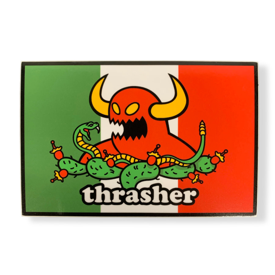 Thrasher Sticker X Toy Machine Hecho - Stix SGV