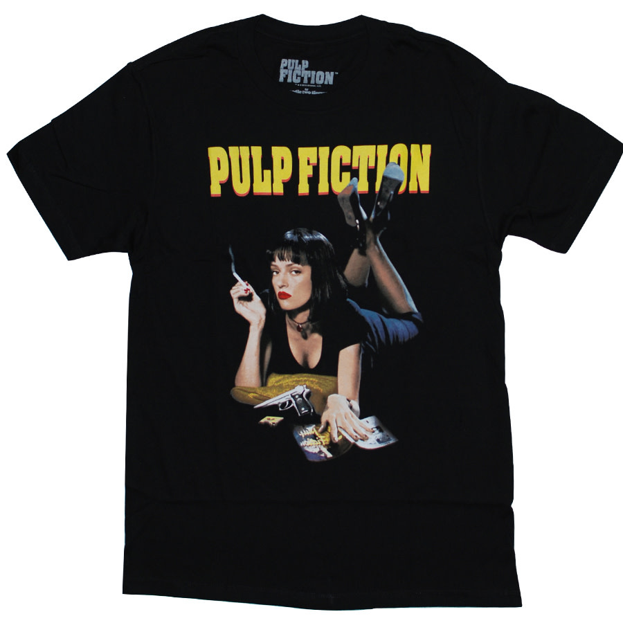 On Hollywood Tee Pulp Fiction Mia Poster S/S (Black) - Stix SGV