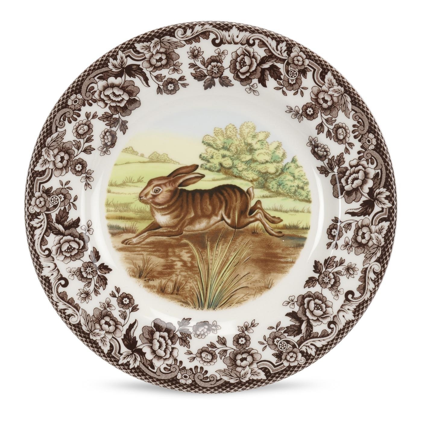 Spode Woodland 27cm Plate Rabbit - British Isles