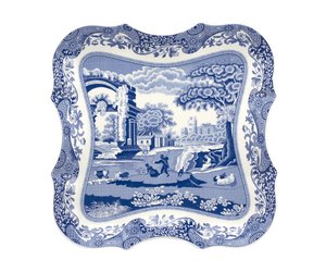 Spode Blue Italian Devonia Tray - British Isles