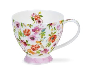 Dunoon Skye Fleurs Pink - British Isles