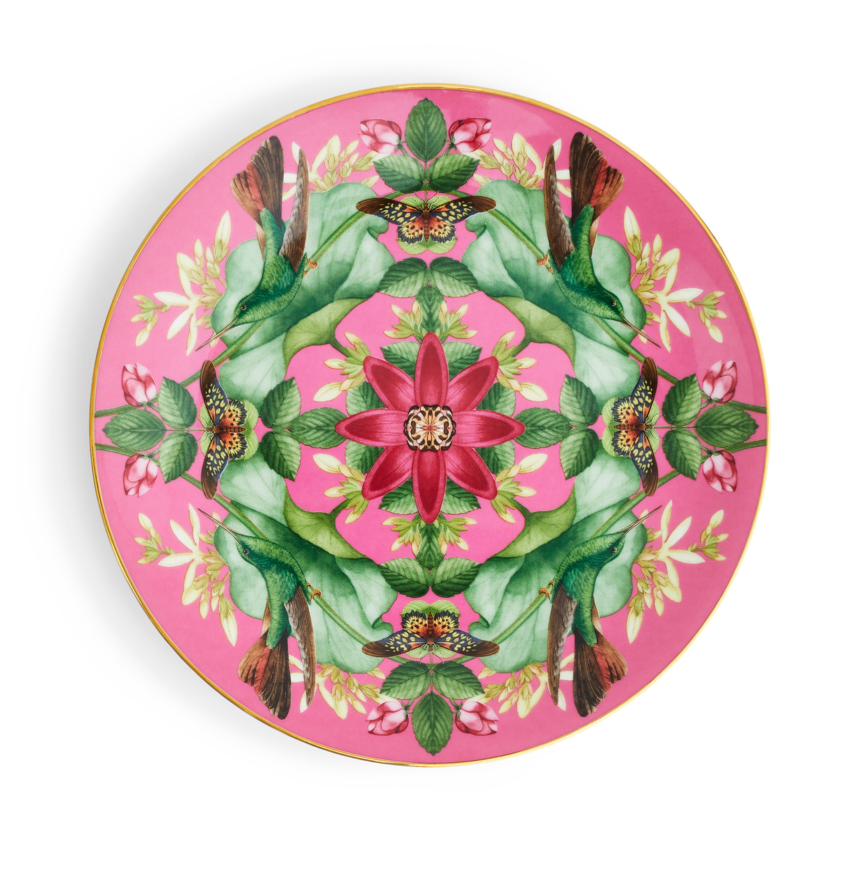 Wedgwood Wonderlust Pink Lotus 20cm Plate - British Isles