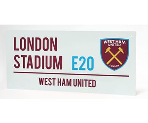 West Ham United Football Club Metal Sign - British Isles