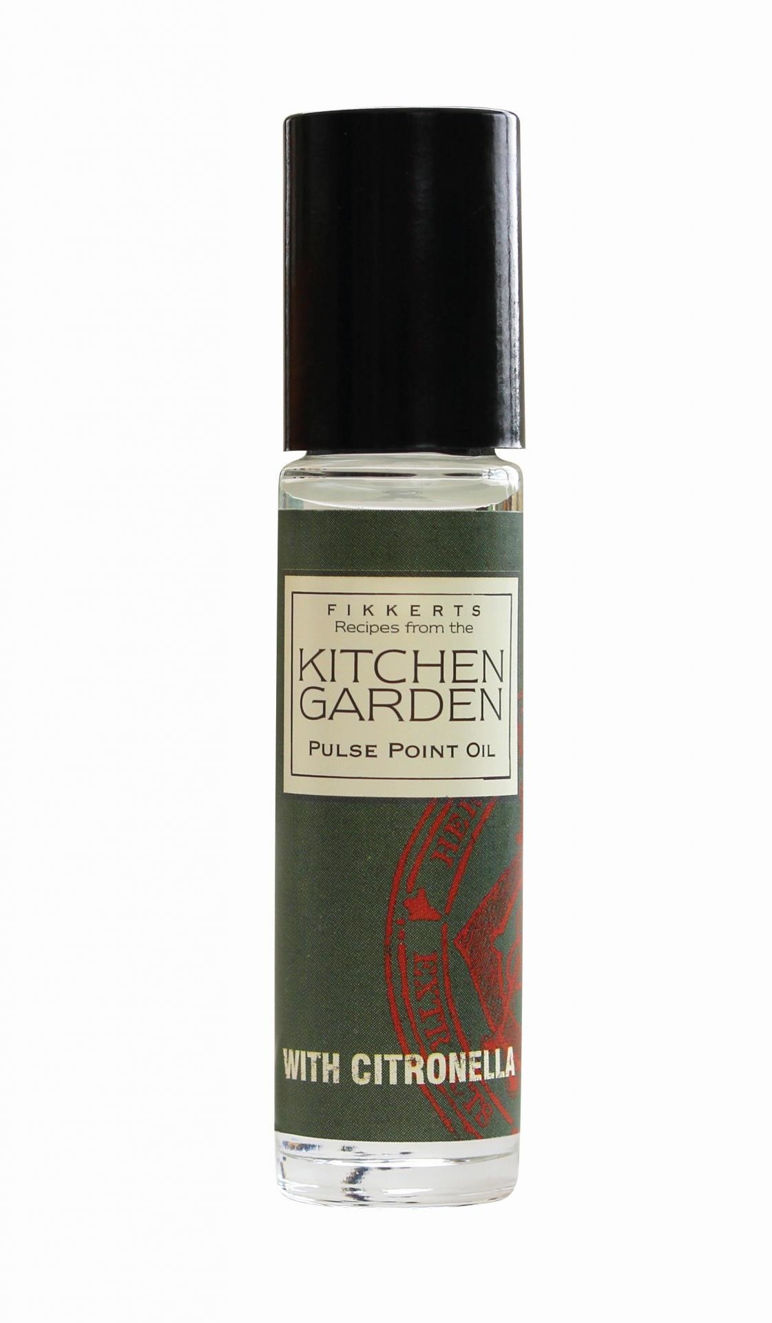 Fikkerts Kitchen Garden Citronella Pulse Point Oil - British Isles