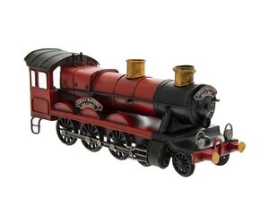 Vintage Transport Red Locomotive Model - British Isles