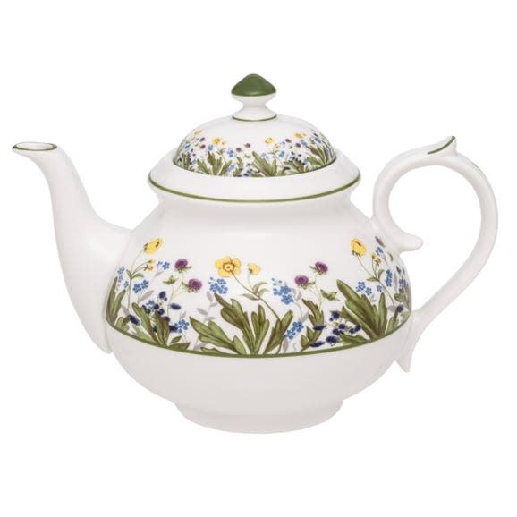Halcyon Days Highgrove Wildflower Teapot - British Isles