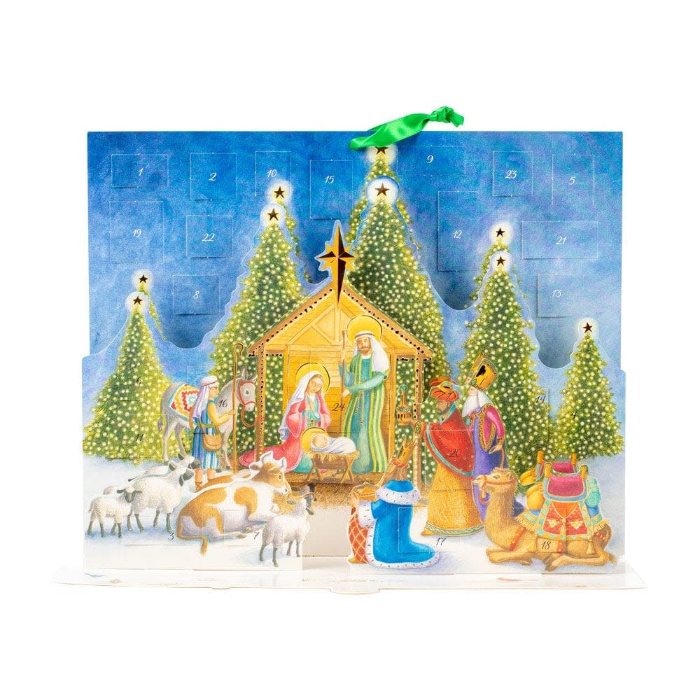 Caspari Nativity Advent Calendar ADV284 - British Isles