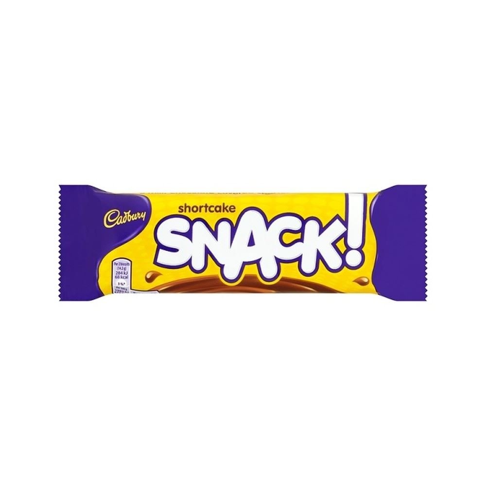 Cadbury Snack! Shortcake Bar - British Isles