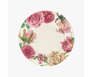 Emma Bridgewater Roses All My Life 8 1/2 Inch Plate - British Isles