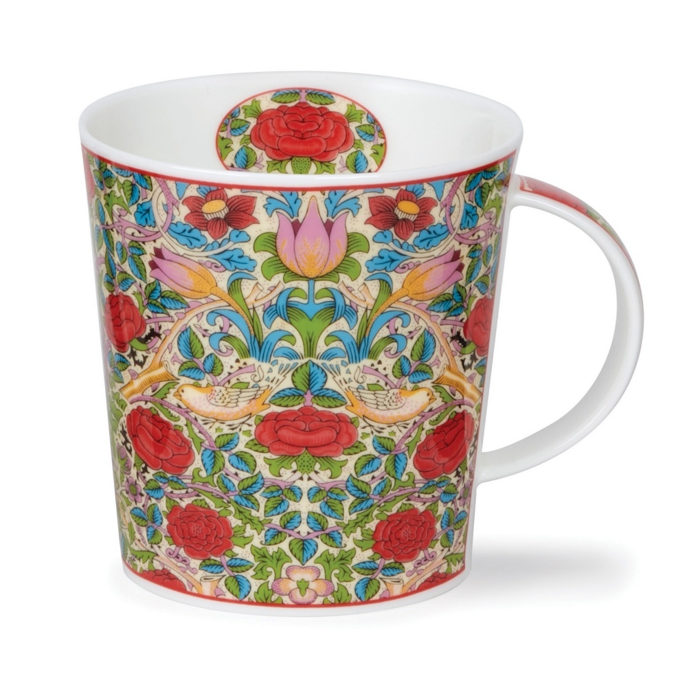 Dunoon Lomond Arts & Crafts Rose Mug - British Isles
