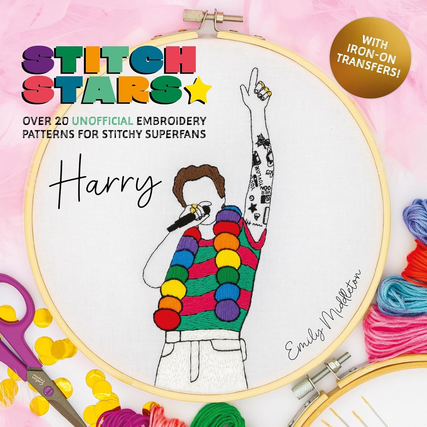 Stitch Stars: Harry Styles by Emily Middleton - British Isles