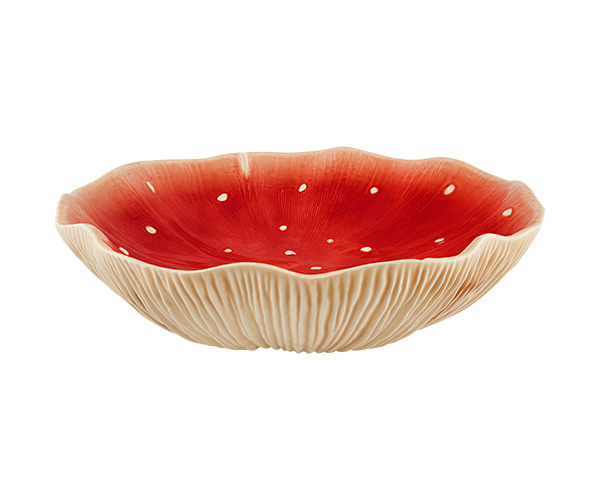 Bordallo Pinheiro x Claudia Schiffer Gudrun Mushroom Fruit Bowl ...