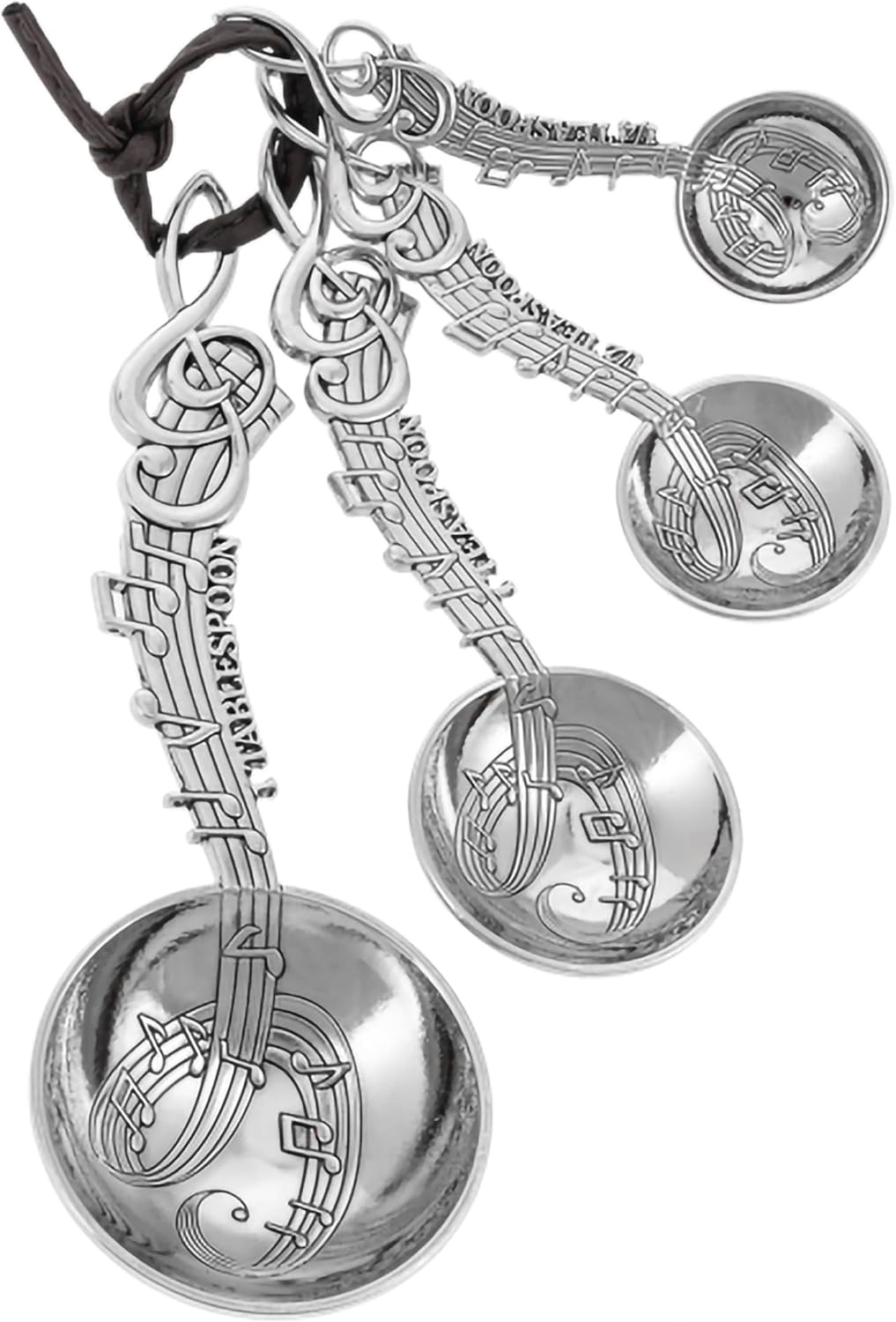 GANZ Treble Clef Music Note Measuring Spoon Set - British Isles
