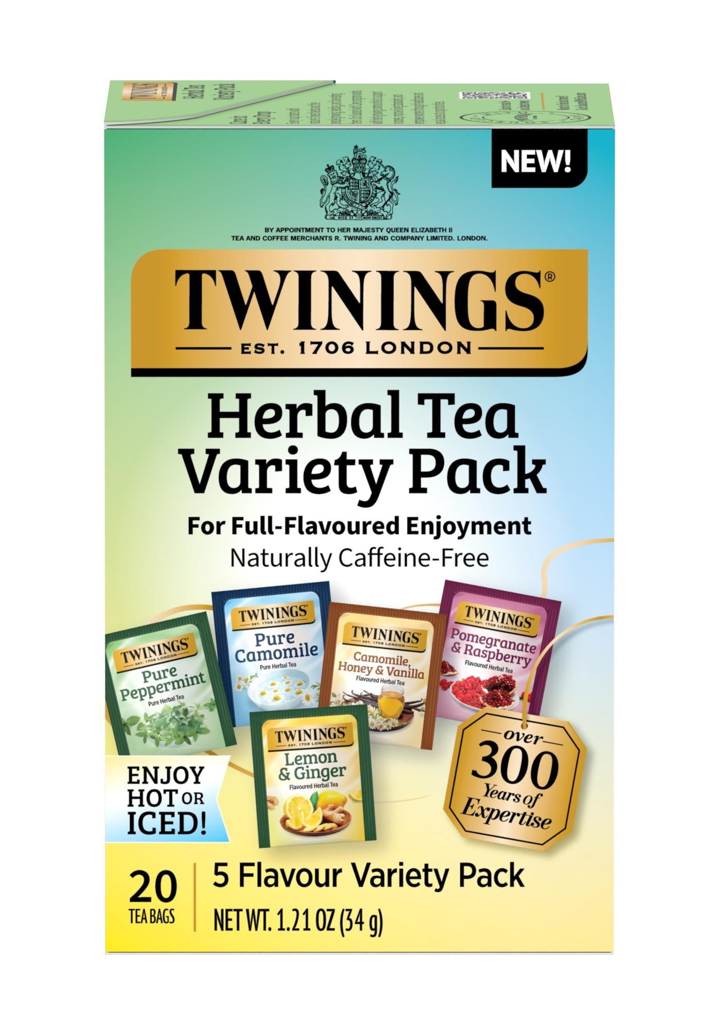 Twinings Assorted Herbal Teas Variety Pack - British Isles