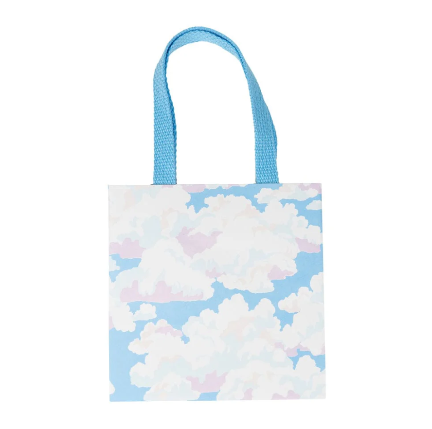 Caspari Blue Skies Small Gift Bag - British Isles