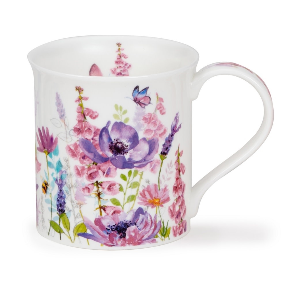 Dunoon Bute Meadow Breeze Purple Mug - British Isles