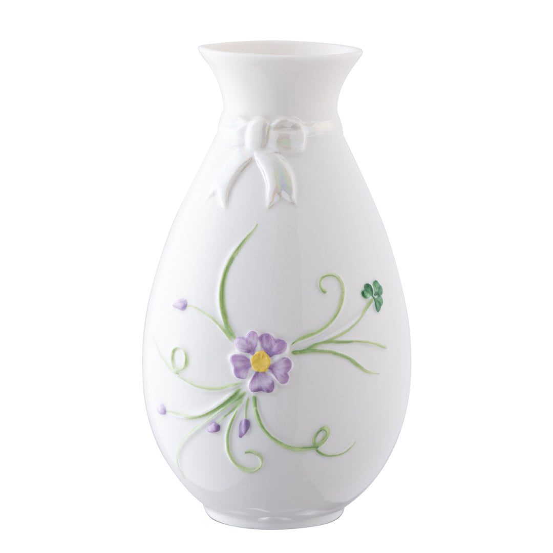 Belleek Classic Ribbon Spill Vase - British Isles