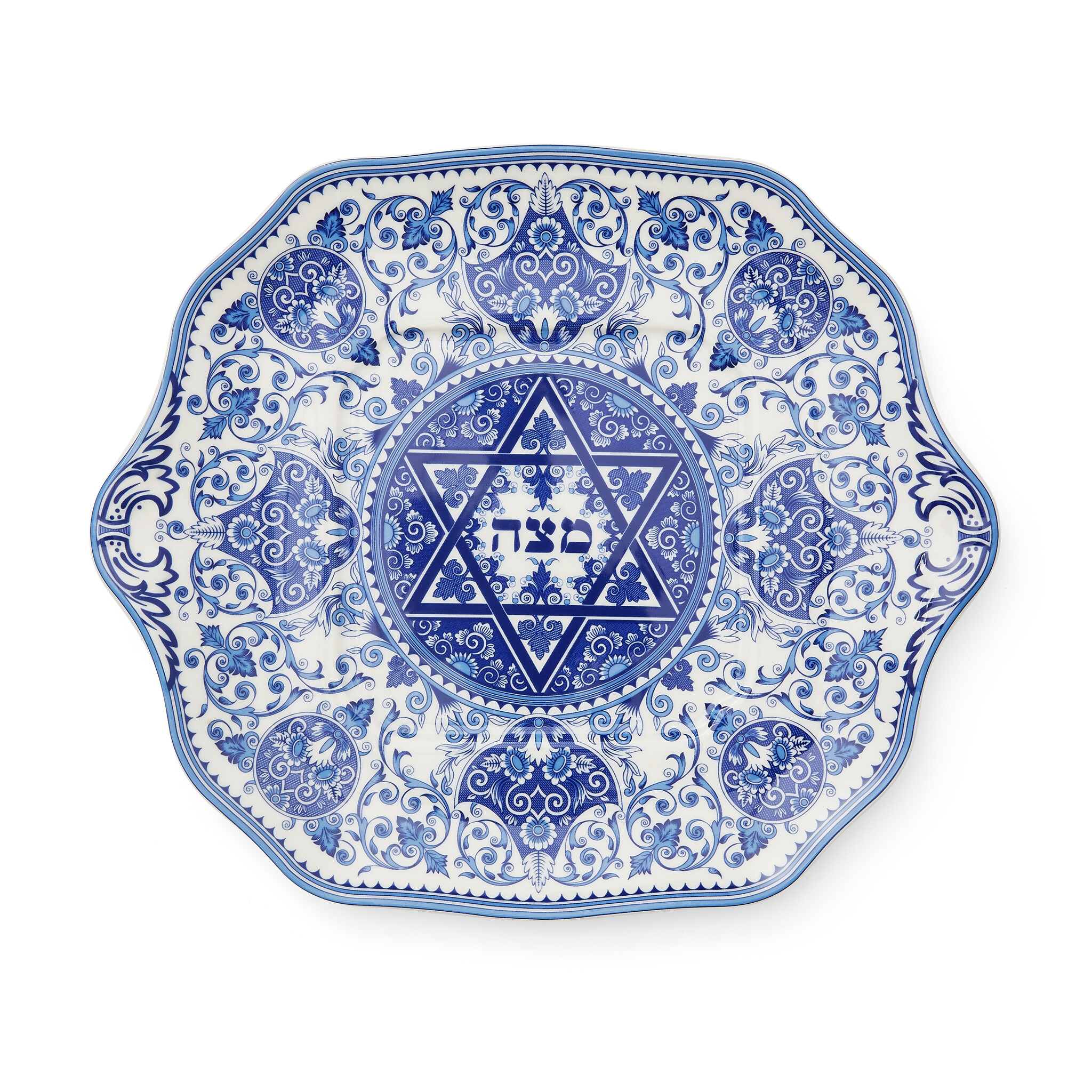 Spode Judaica Matzoh Plate - British Isles