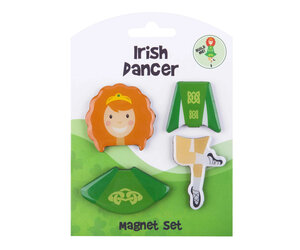 Irish Dancer Magnet Set - British Isles