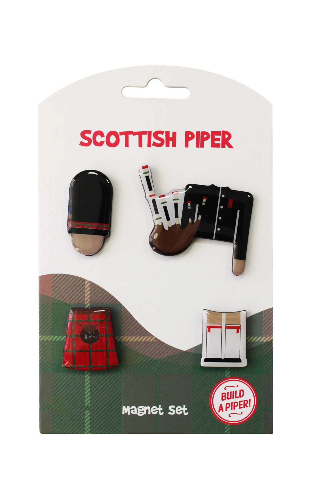 Build a Piper Magnet Set - British Isles