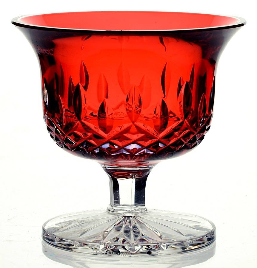Waterford Lismore Crimson Small Footed Bowl - British Isles