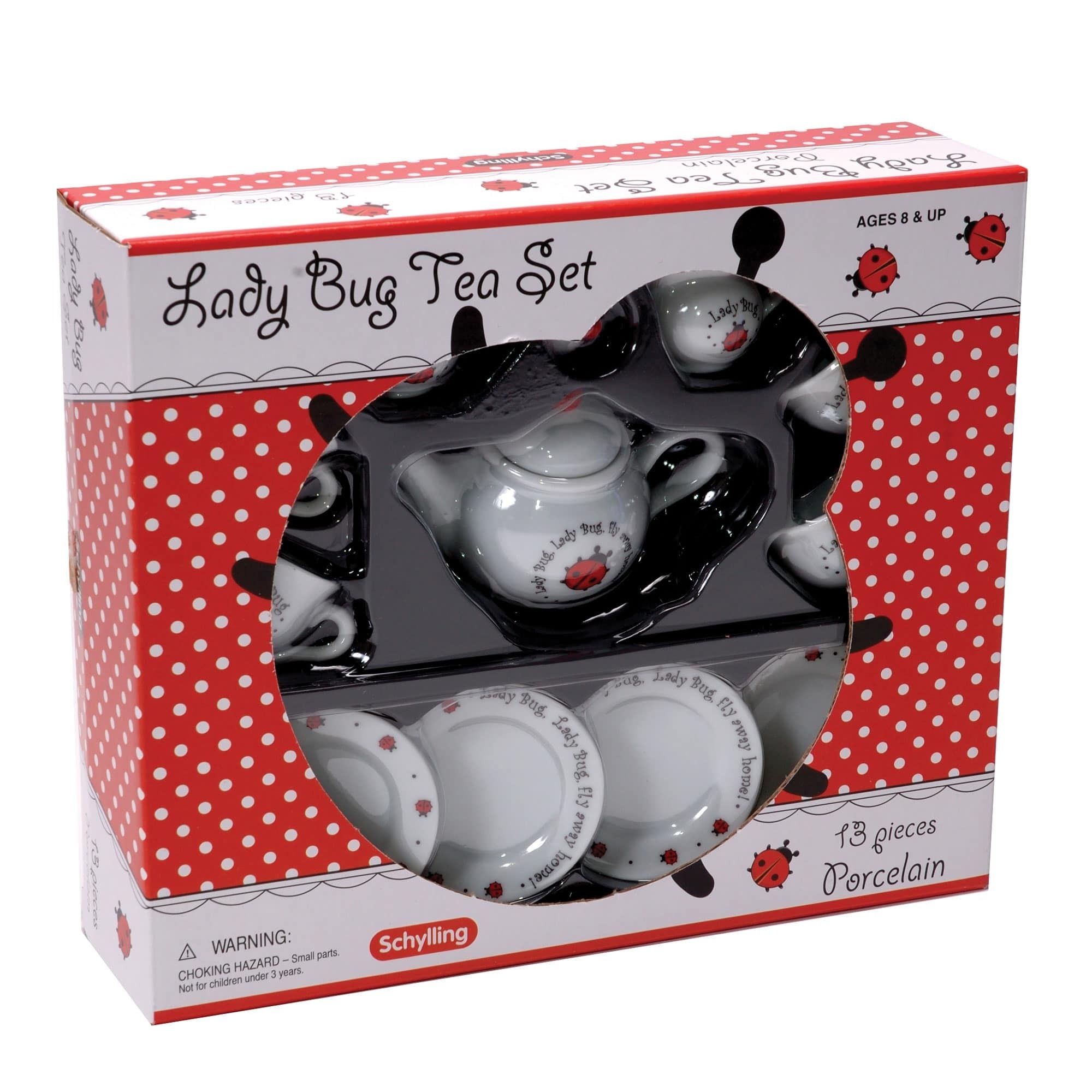 Schylling Ladybug Tea Set - British Isles