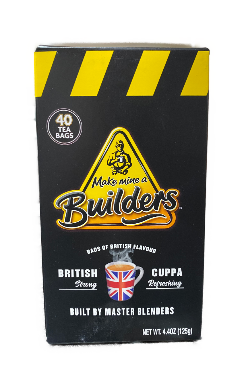 Builders Strong British Tea 40s - British Isles