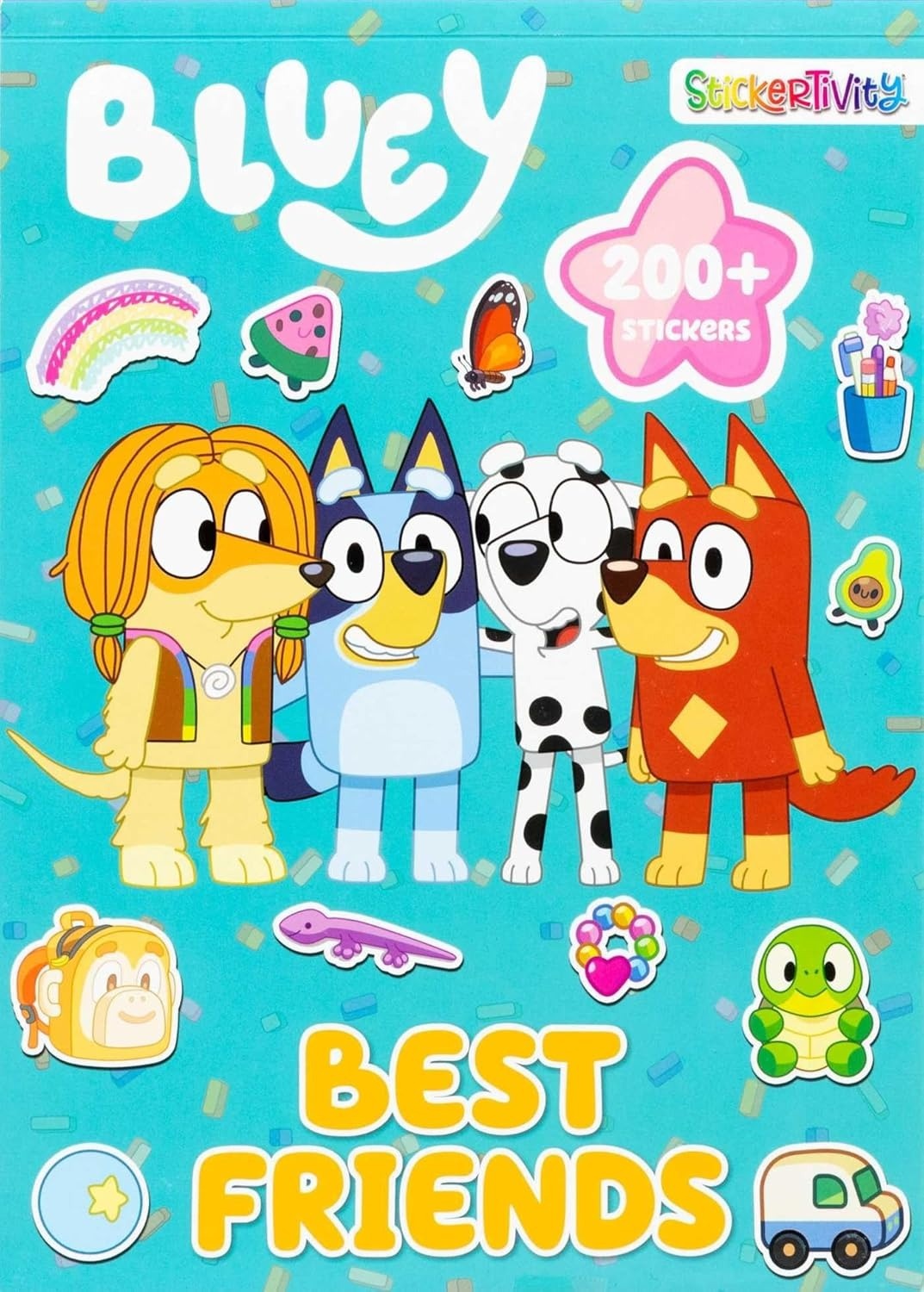 Bluey Best Friends Sticker Book - British Isles