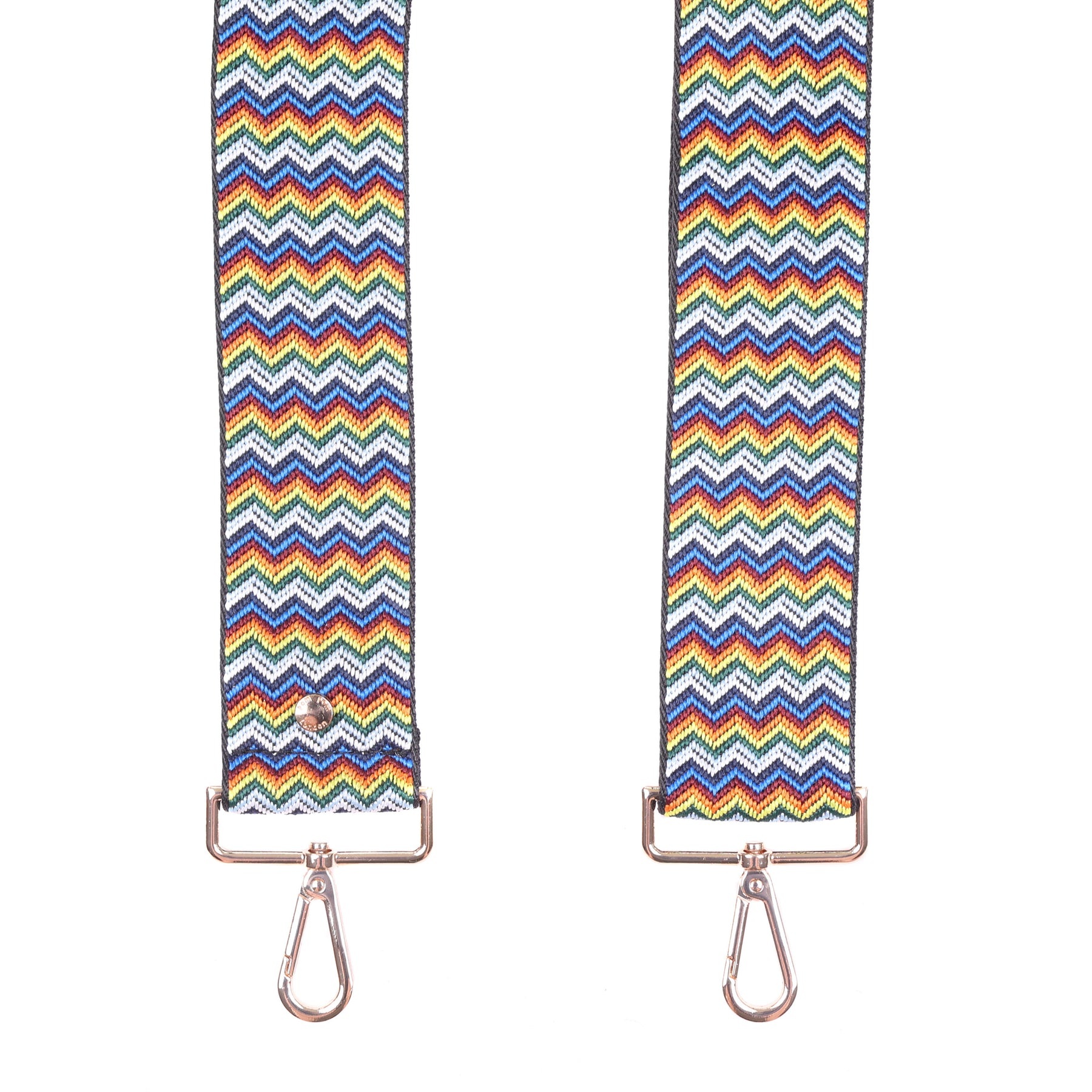 Pom Pom London Multi Zig Zag Strap - British Isles