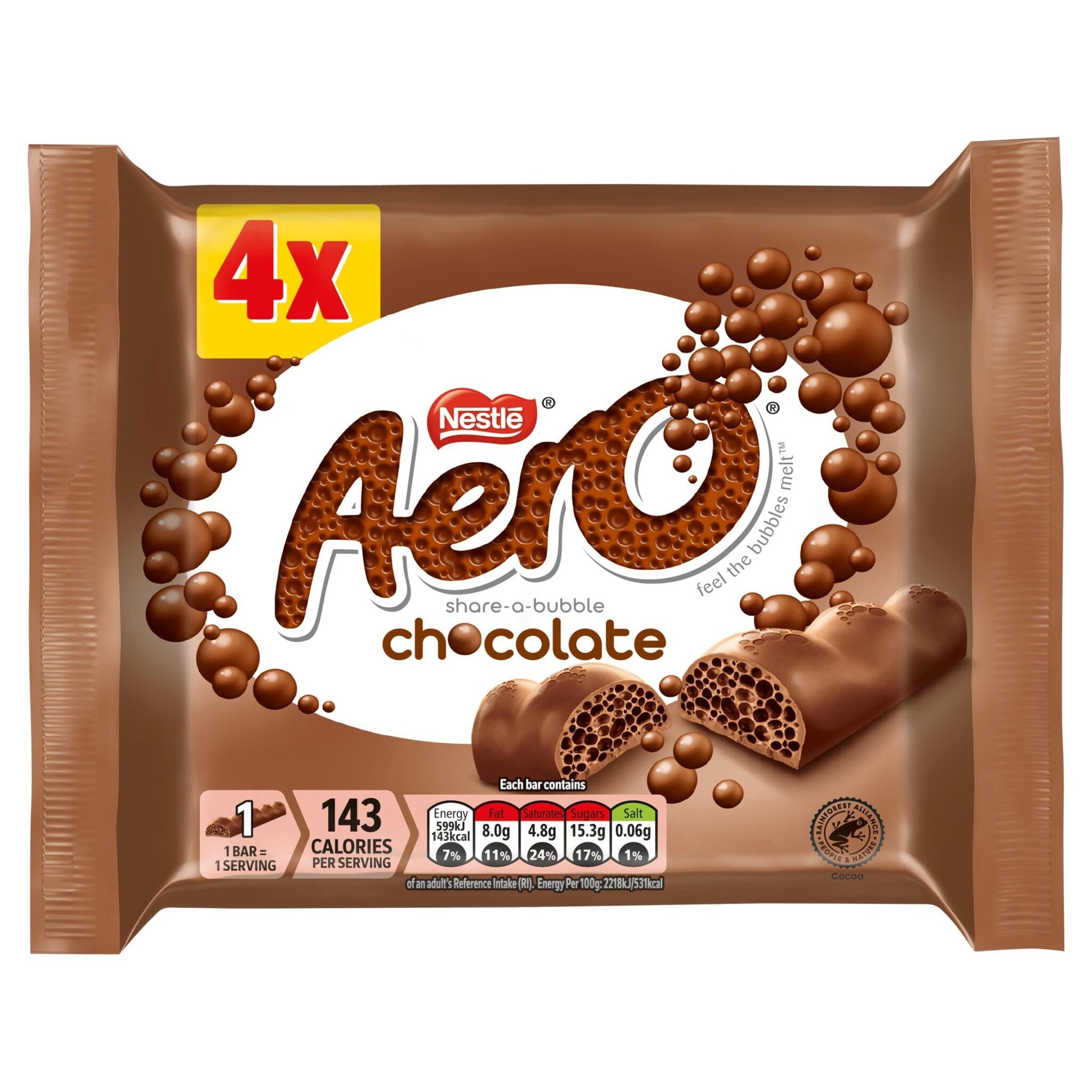 Nestle Aero Milk 4 Pack - British Isles