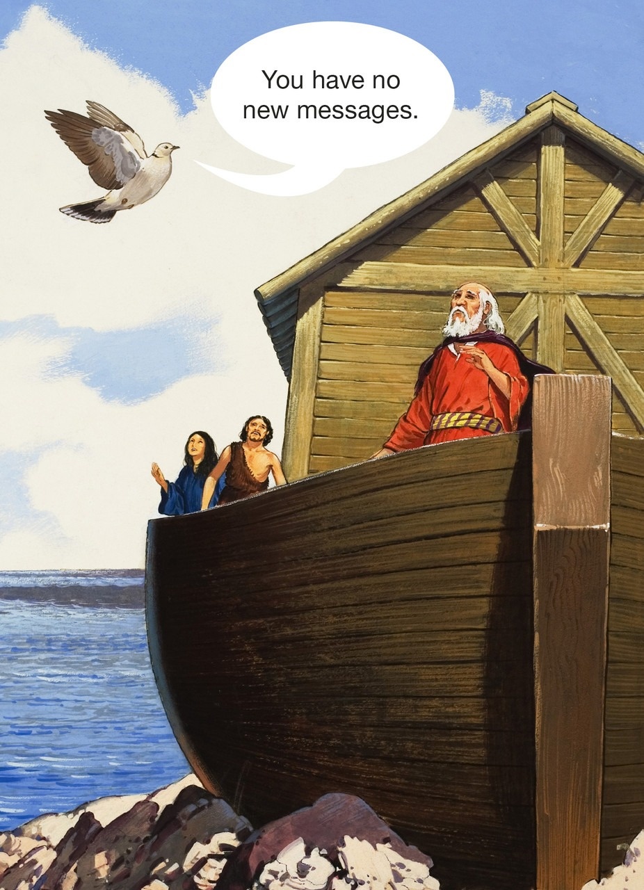 Kiss Me Kwik Cards No New Messages Greeting Card - British Isles