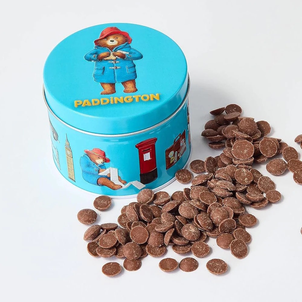 Paddington Milk Chocolate Buttons Gift Tin 120g - British Isles