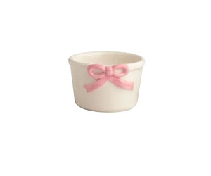 Mud Pie Valentine's Tidbit Bowl (Large Pink Bow) - British Isles