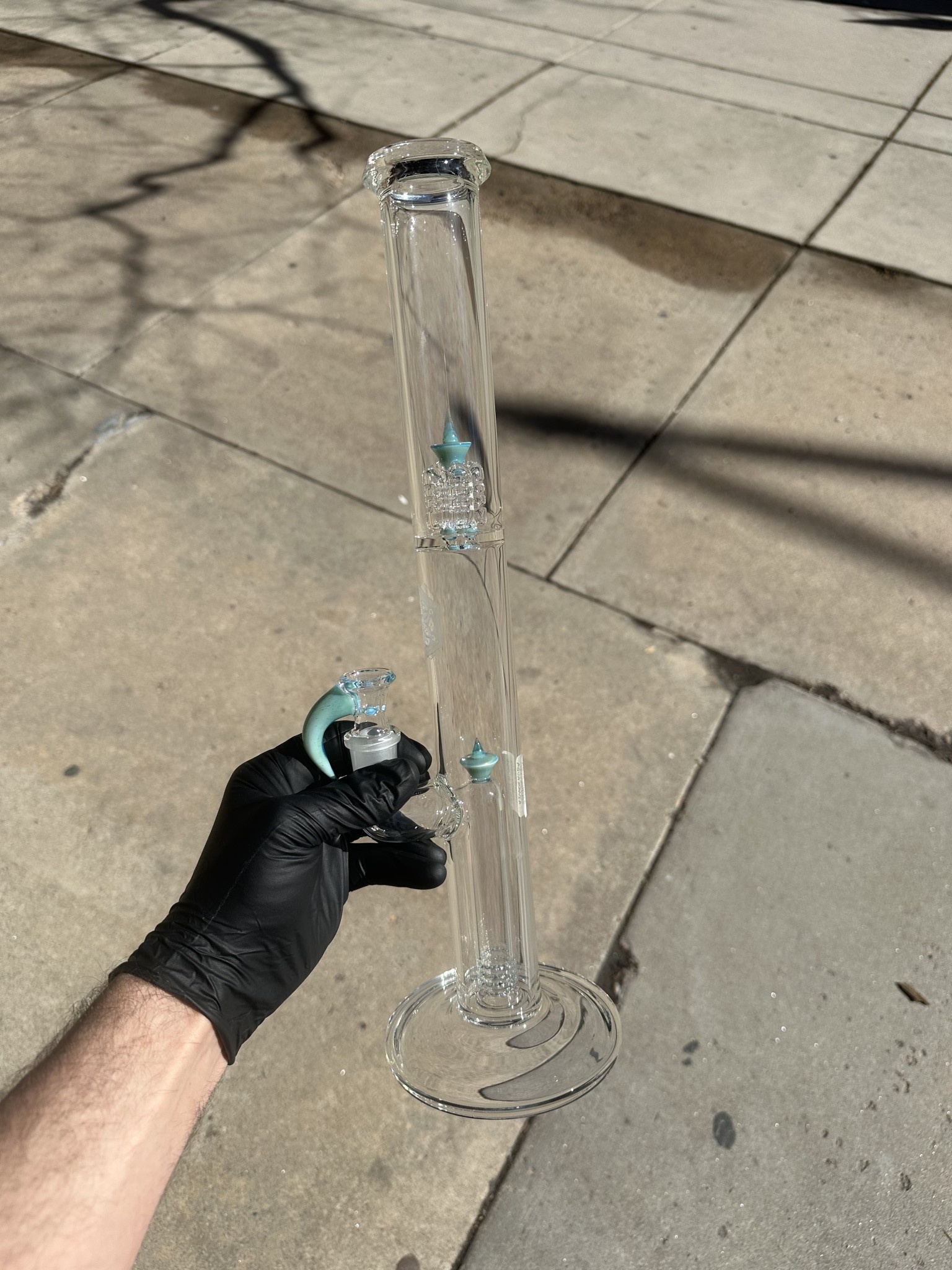 360 Grid Inverted 4 Partial Accent Aquamania- Patrick Gladin - Purple Haze