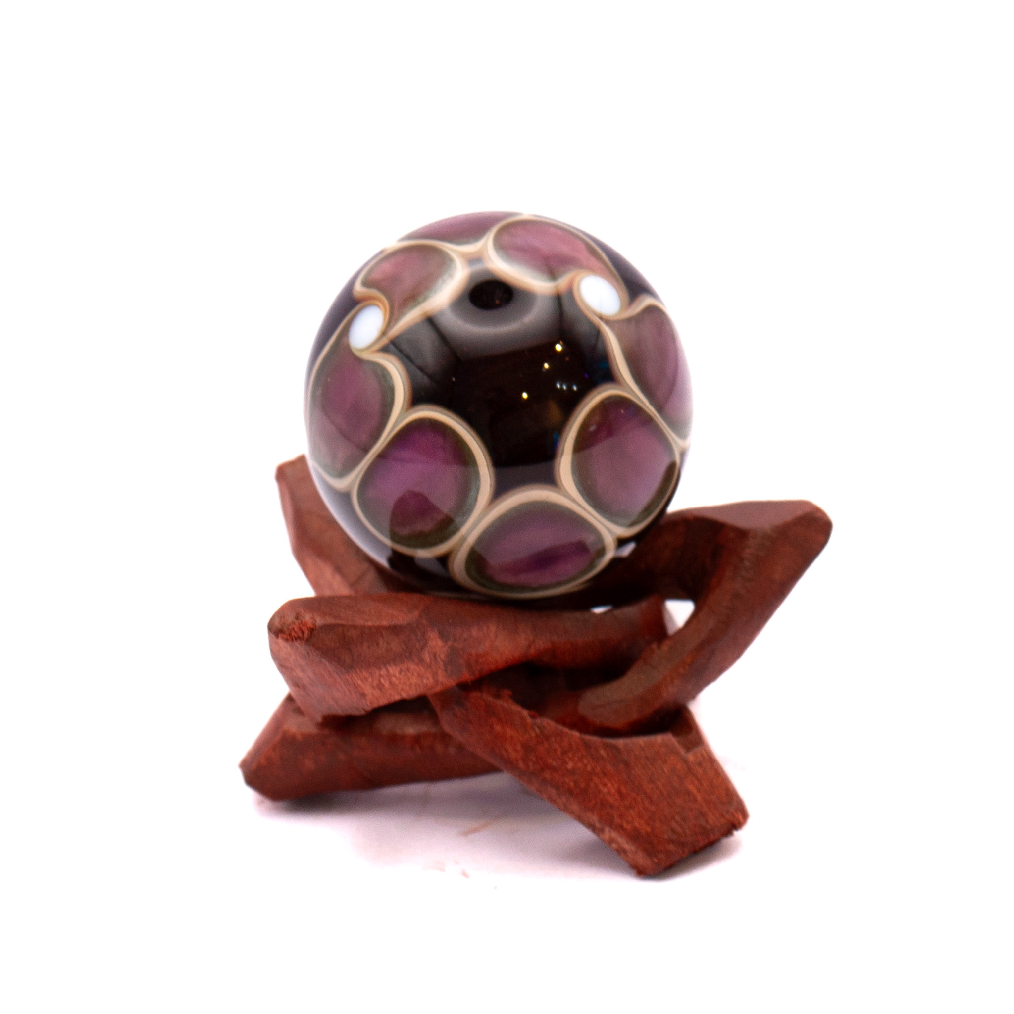 Alex Ubatuba Surface Work Marbles #3 - Purple Haze
