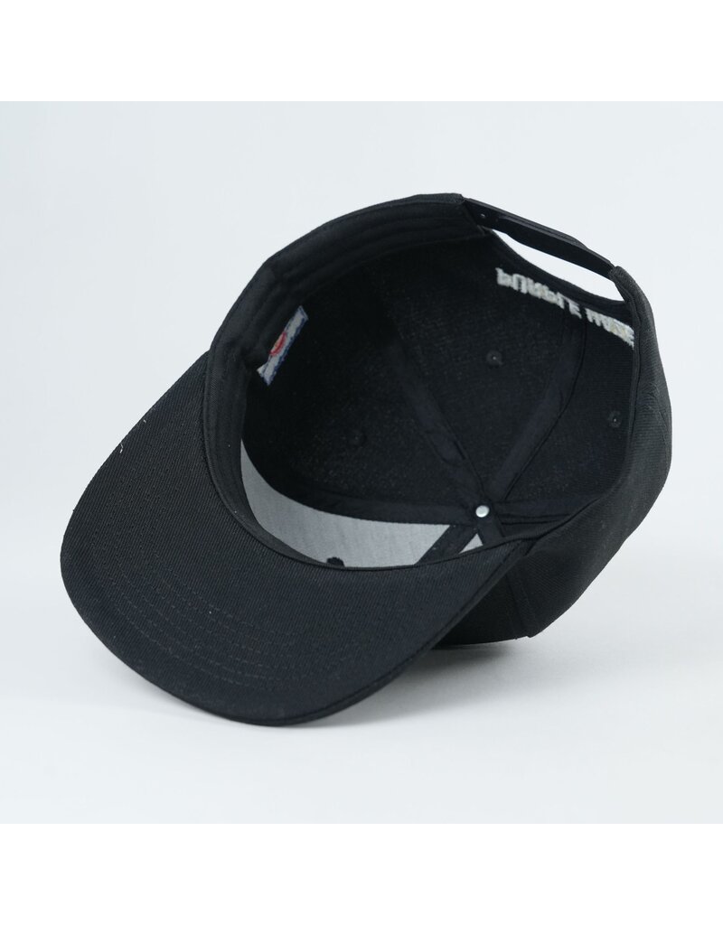 PH Flat Brim Hat - Black - Purple Haze