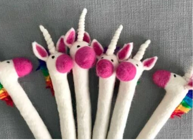 Felt Animal Pencil Topper, - Trade Roots