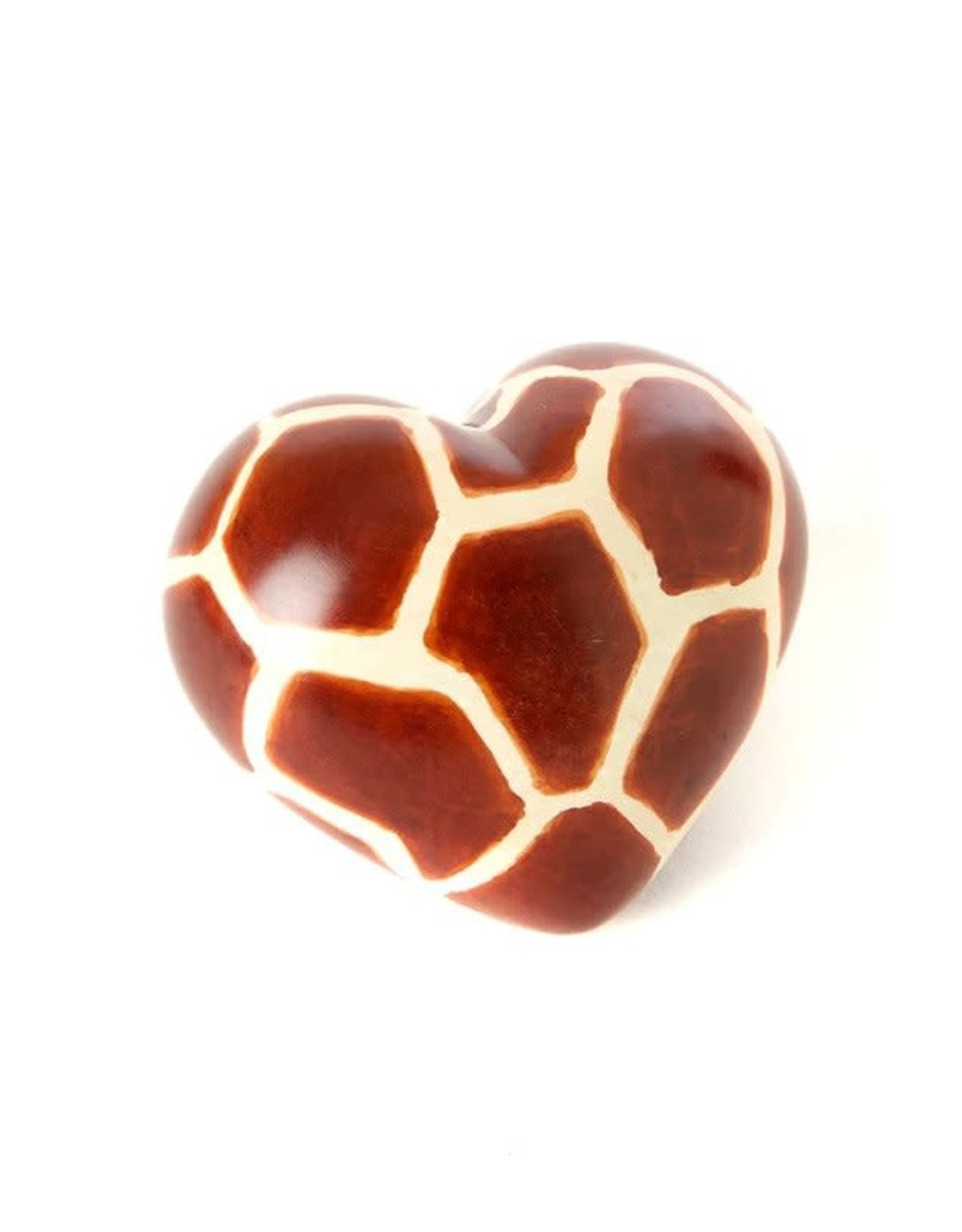 Animal soapstone Heart - Trade Roots