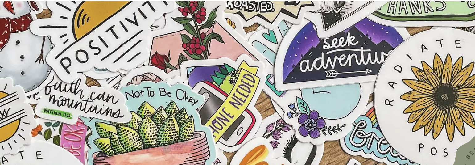 Assorted Stickers - Trade Roots