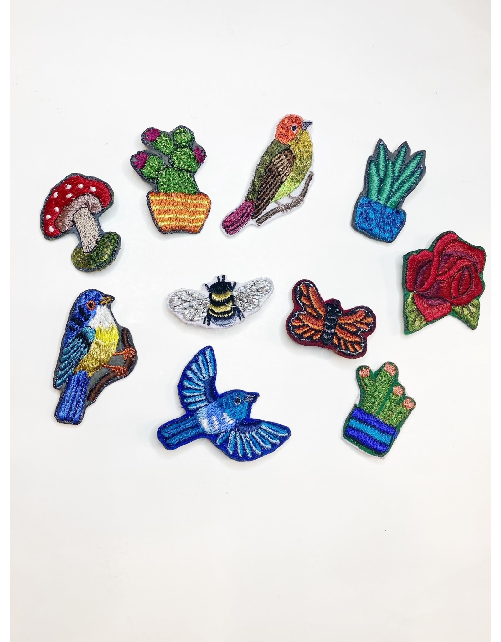 Embroidered Pins - Trade Roots