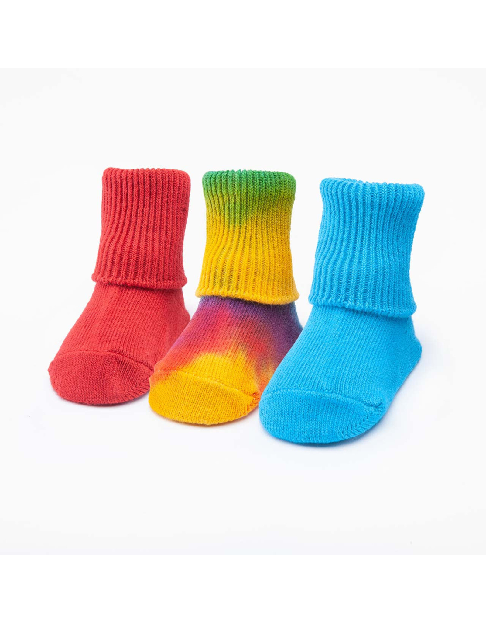 Kids Socks Tie Dye Pack Of 3 Trade Roots