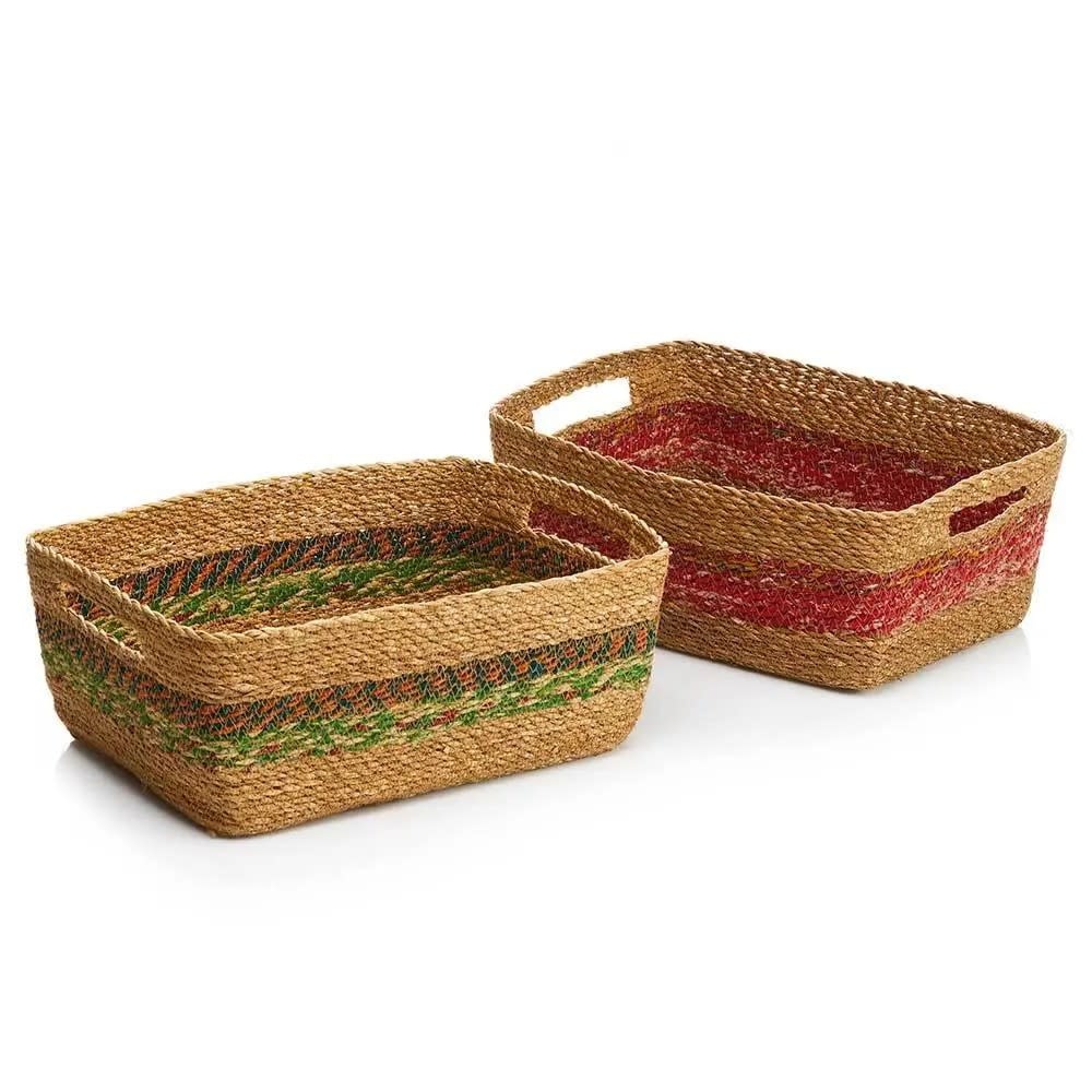 Large Chindi Dora Baskets - Set of 2 - Trade Roots