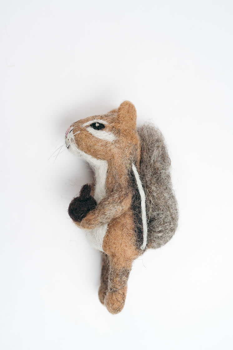Chipmunk Finger Puppet - Trade Roots