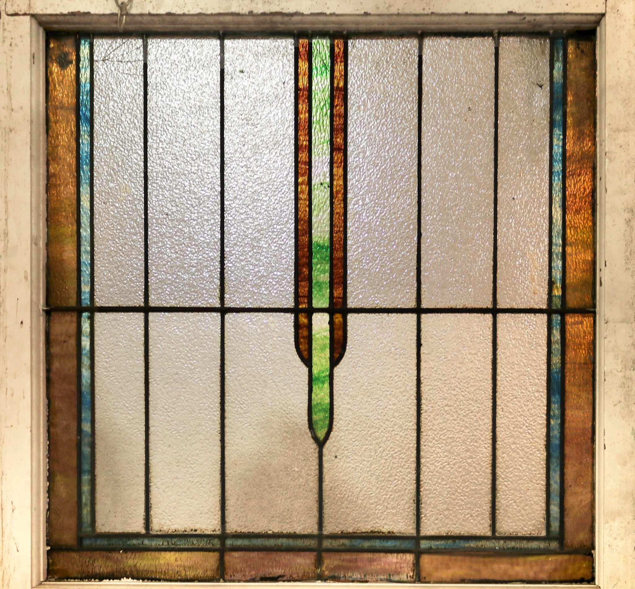 Stained Glass Window - Multicolor and Cloudy - Dead People's Stuff ...