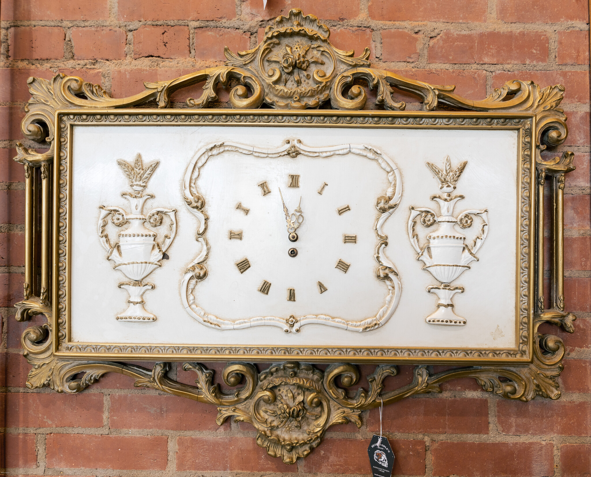 Art Nouveau Clock - Dead People's Stuff "Architectural Antiques + Design"